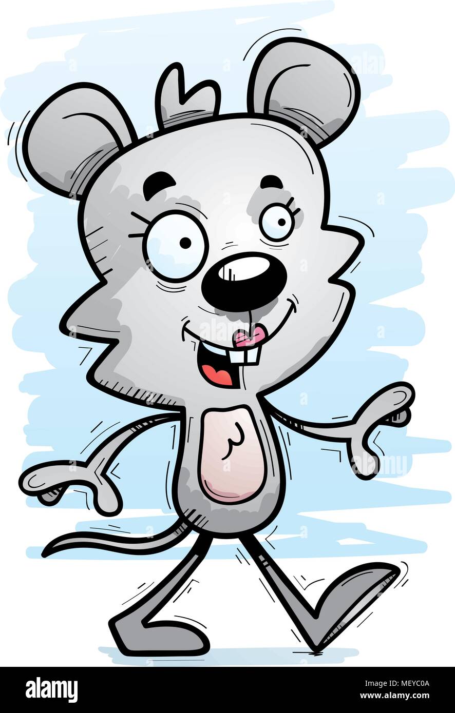 Walking mouse Stock Vector Images - Alamy