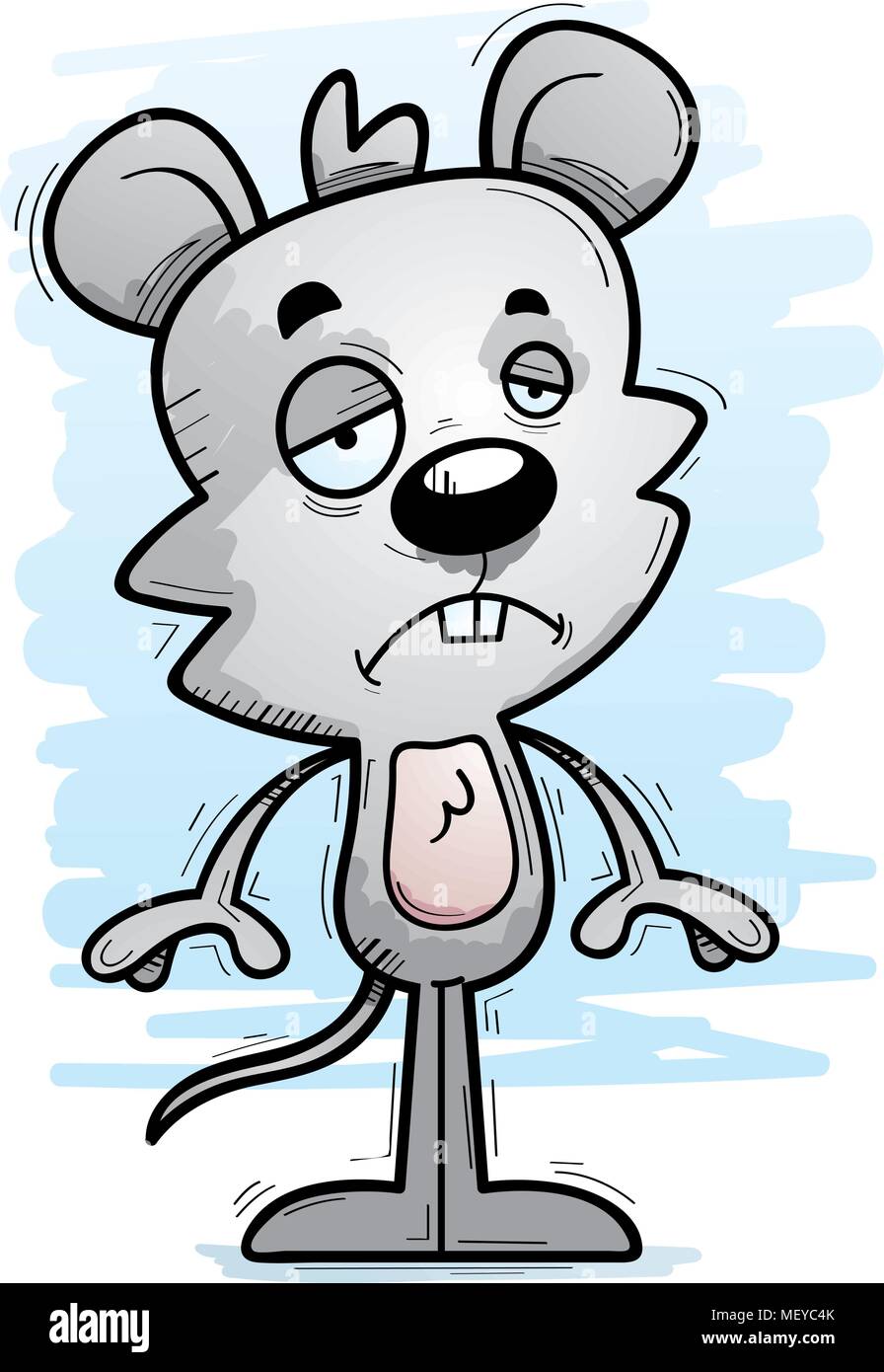 Sad mouse Stock Vector Images - Alamy