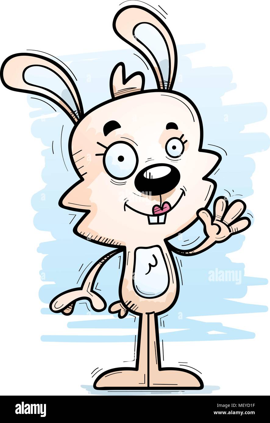 Rabbit waving hi-res stock photography and images - Alamy