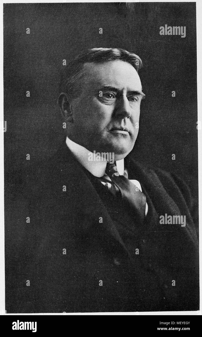 Headshot portrait of George Latimer Potter, vice president of the ...