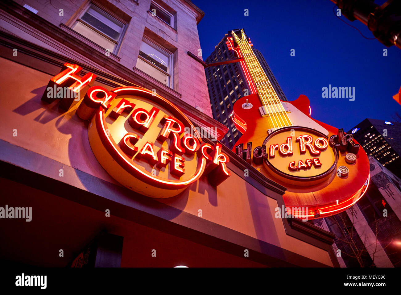 Atlanta capital of the U.S. state of Georgia, Exterior of Hard Rock ...