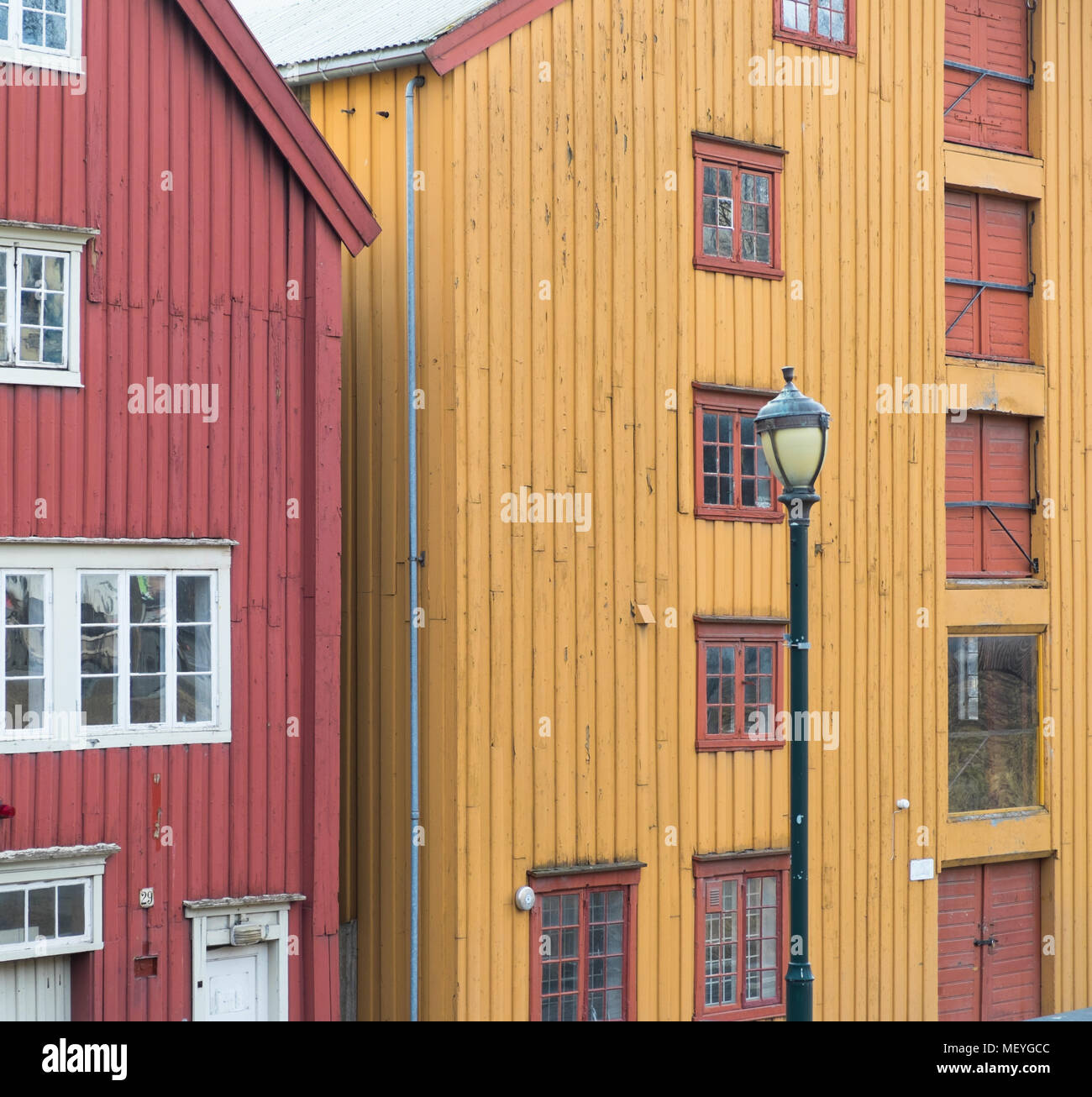 Trondheim wharf buildings hi-res stock photography and images - Alamy