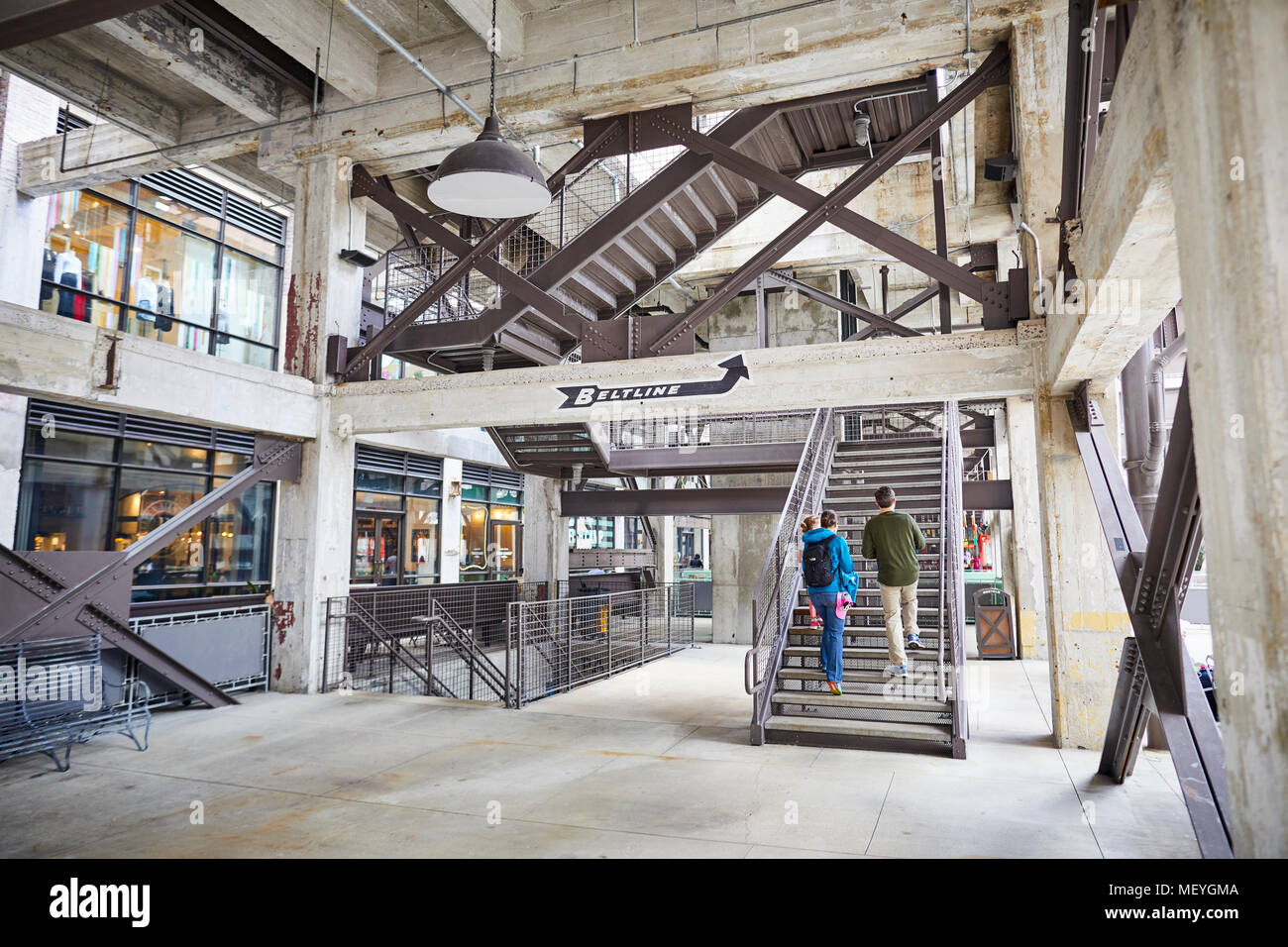 Atlanta capital of the U.S. state of Georgia, The Atlanta Beltline or ...