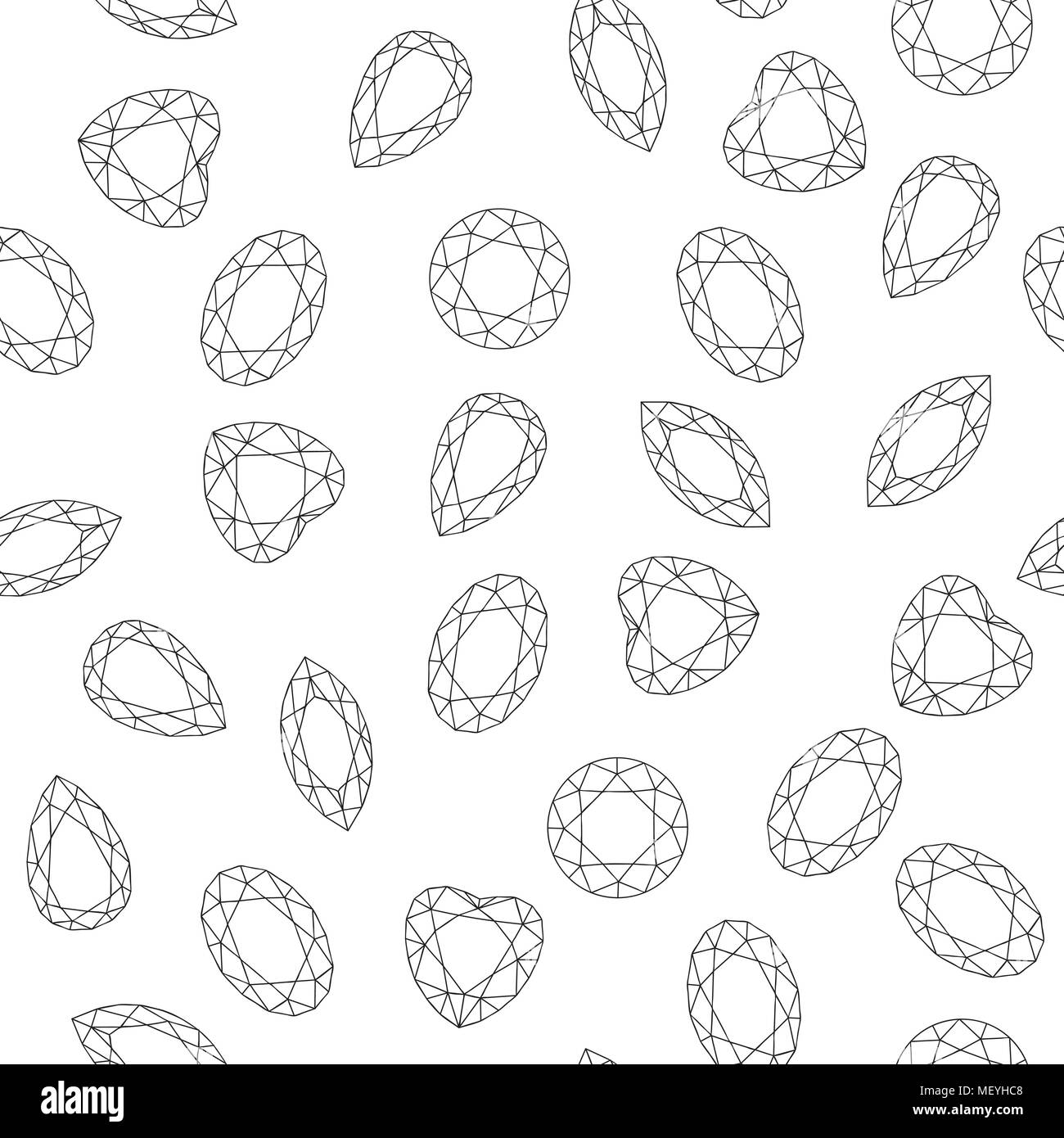 Diamond splinters Stock Vector Images - Alamy
