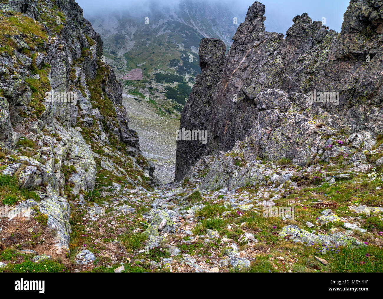 Beautiful mountain landscape Stock Photo - Alamy