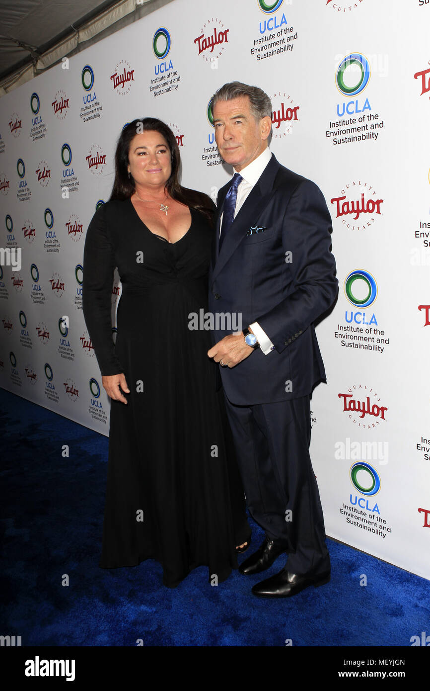 Pierce brosnan keely 2018 hi-res stock photography and images - Alamy