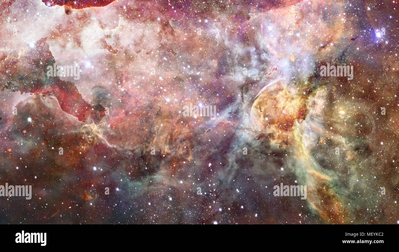 Universe filled with stars, nebula and galaxy. Elements of this image ...