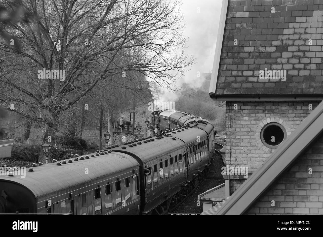 Severn valley Railway, England UK, 1940s appearance, WWII, WW2, Scenery ...