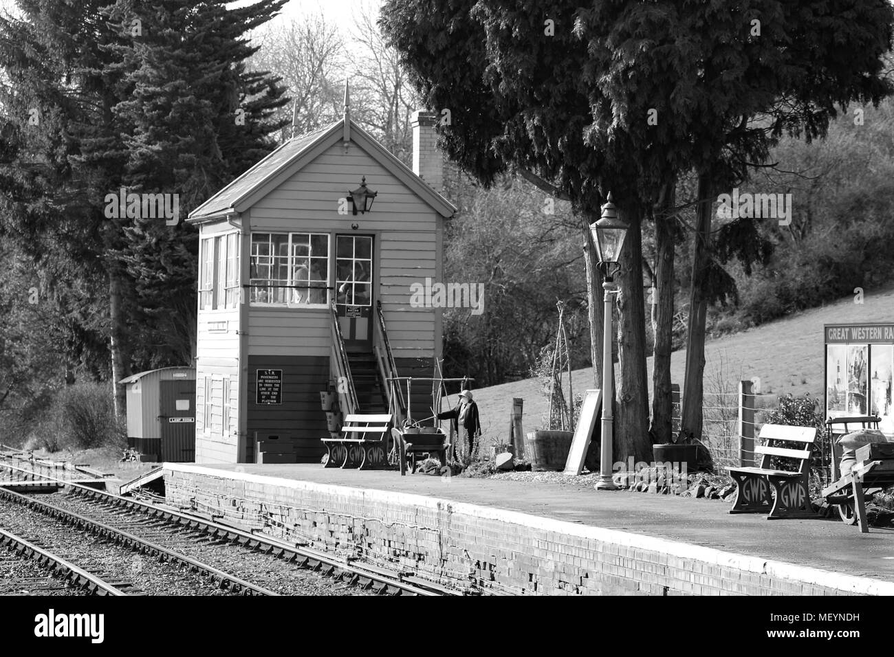 Severn valley Railway, England UK, 1940s appearance, WWII, WW2, Scenery ...