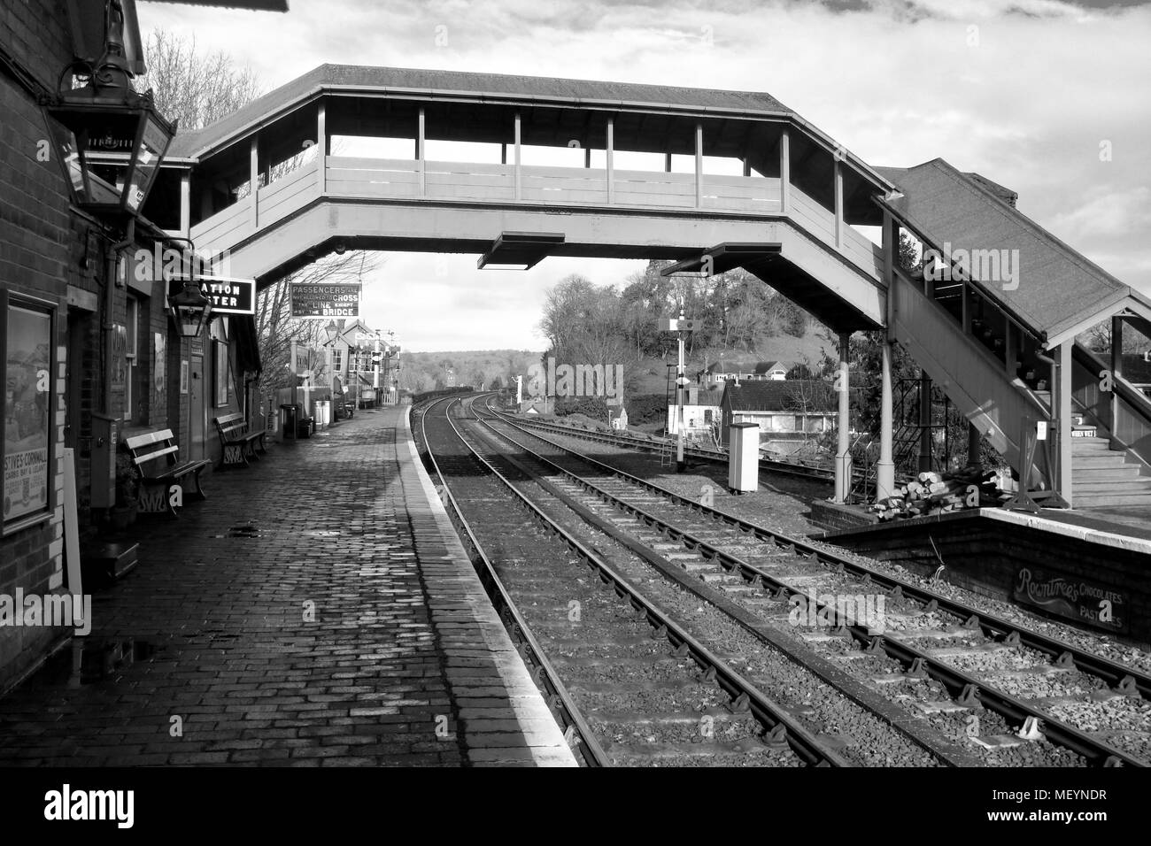 Severn valley Railway, England UK, 1940s appearance, WWII, WW2, Scenery ...