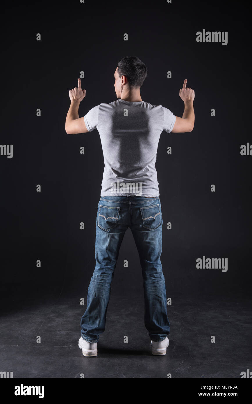 Professional smart man using latest technology Stock Photo - Alamy