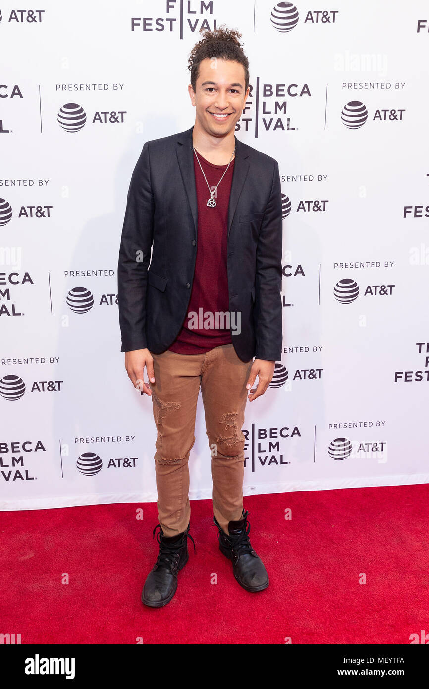 New York, United States. 22nd Apr, 2018. Sheldon White attends premiere ...