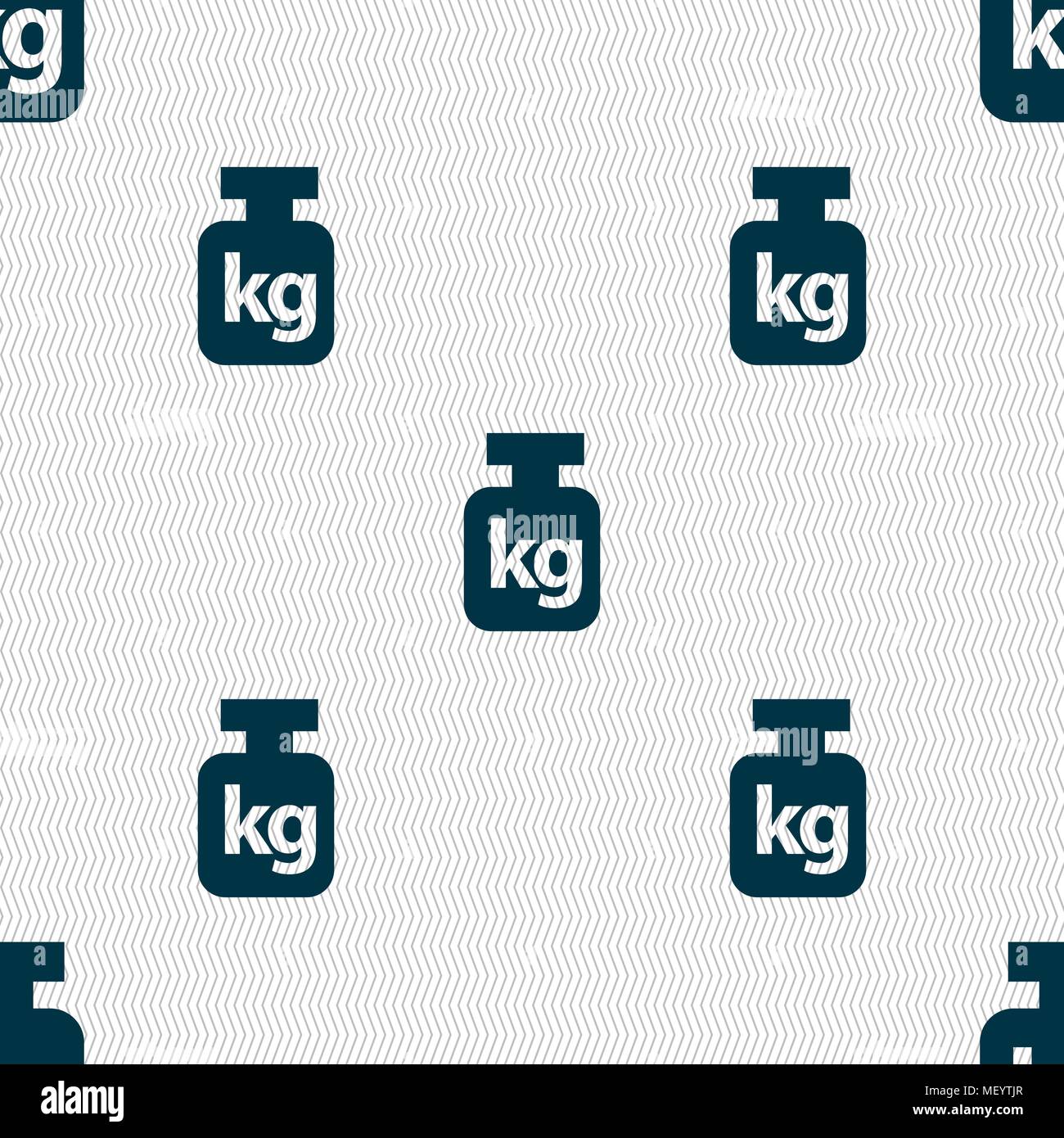 Weight sign. Seamless pattern with geometric texture. Vector ...