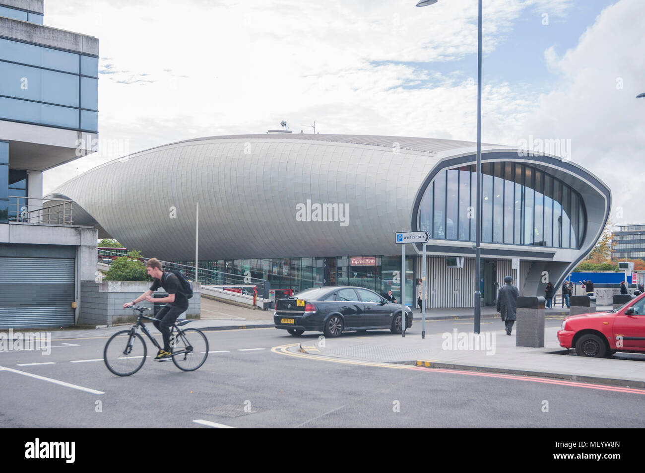 Slough Bus Station by Bblur architects: Phillip Roberts Stock Photo - Alamy