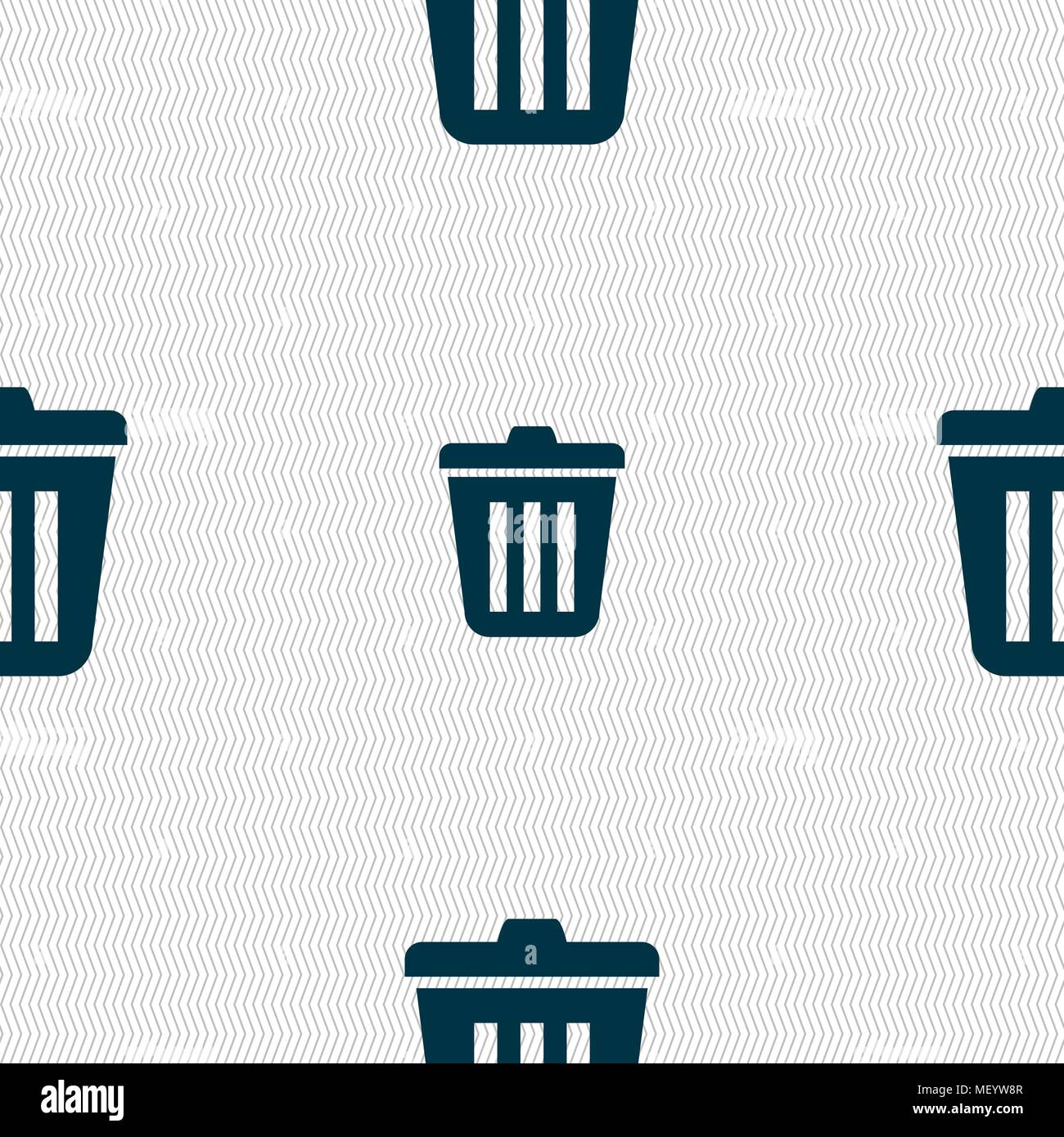 Rubbish seamless pattern garbage texture hi-res stock photography and ...