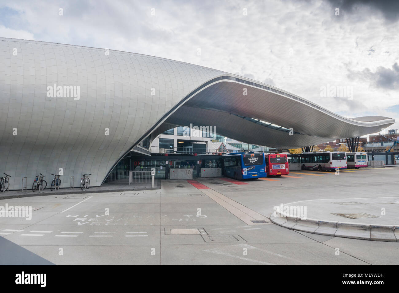Slough Bus Station by Bblur architects: Phillip Roberts Stock Photo - Alamy