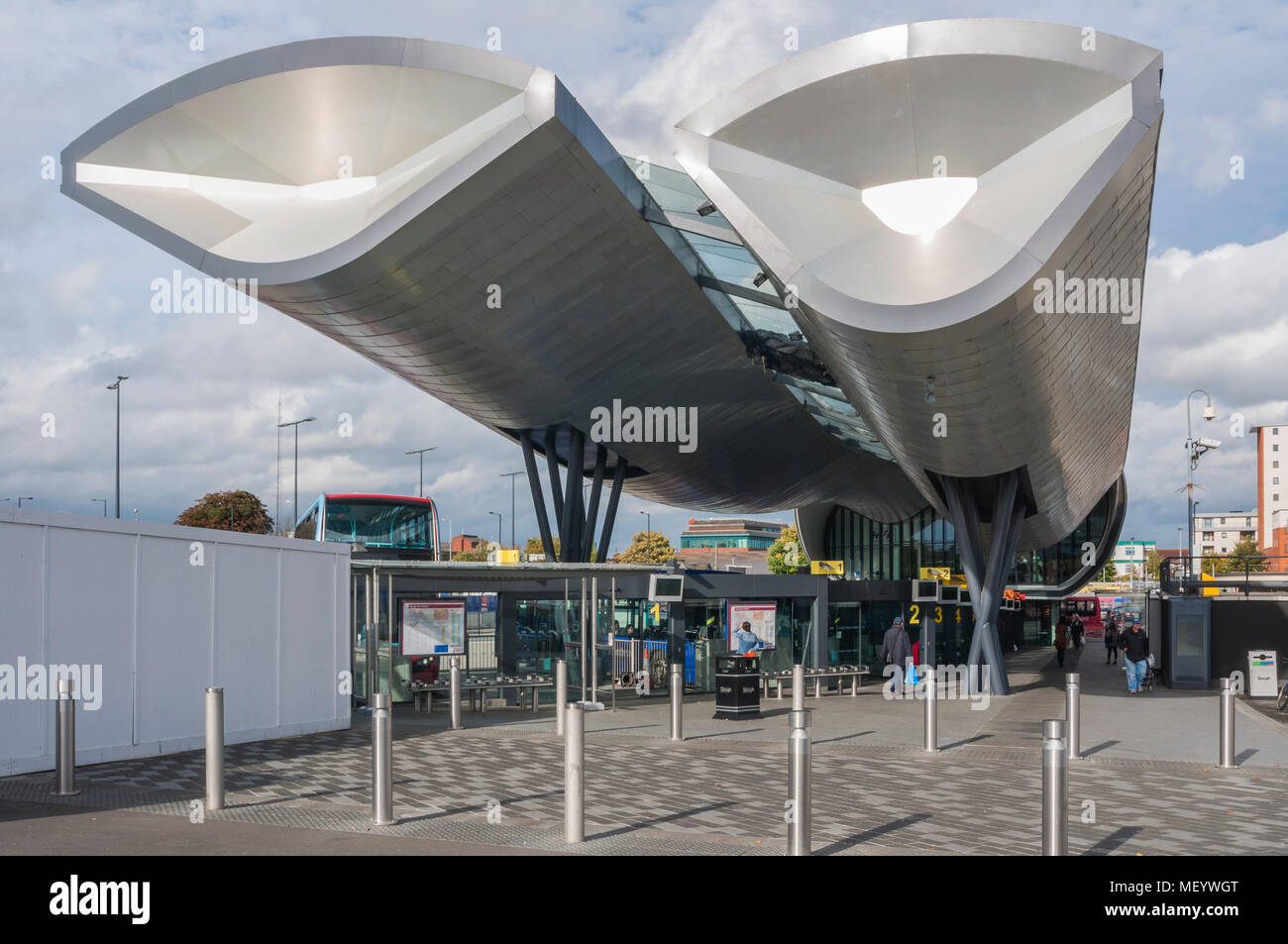 Slough Bus Station by Bblur architects: Phillip Roberts Stock Photo - Alamy