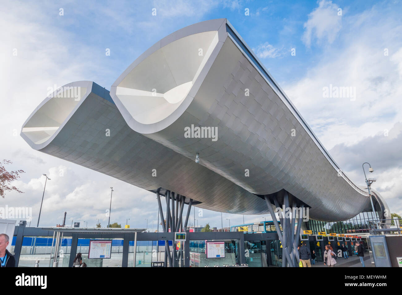 Slough Bus Station by Bblur architects: Phillip Roberts Stock Photo - Alamy