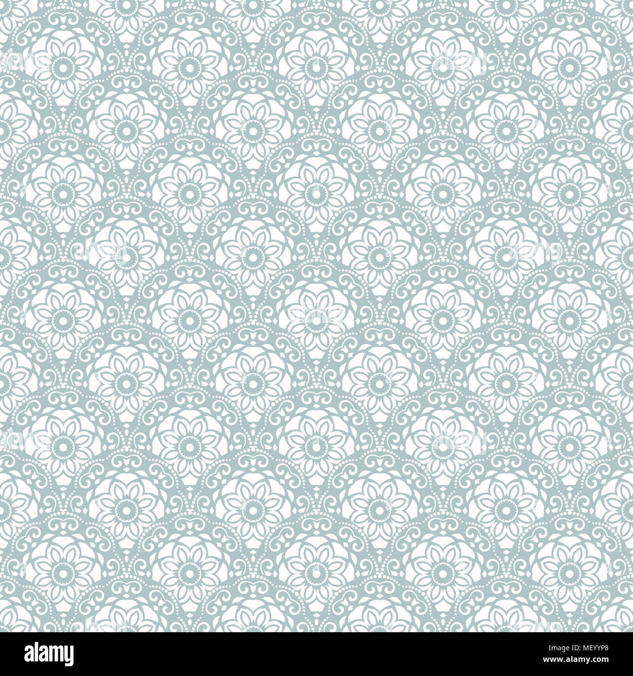 Floral Fine Seamless Pattern Stock Photo - Alamy