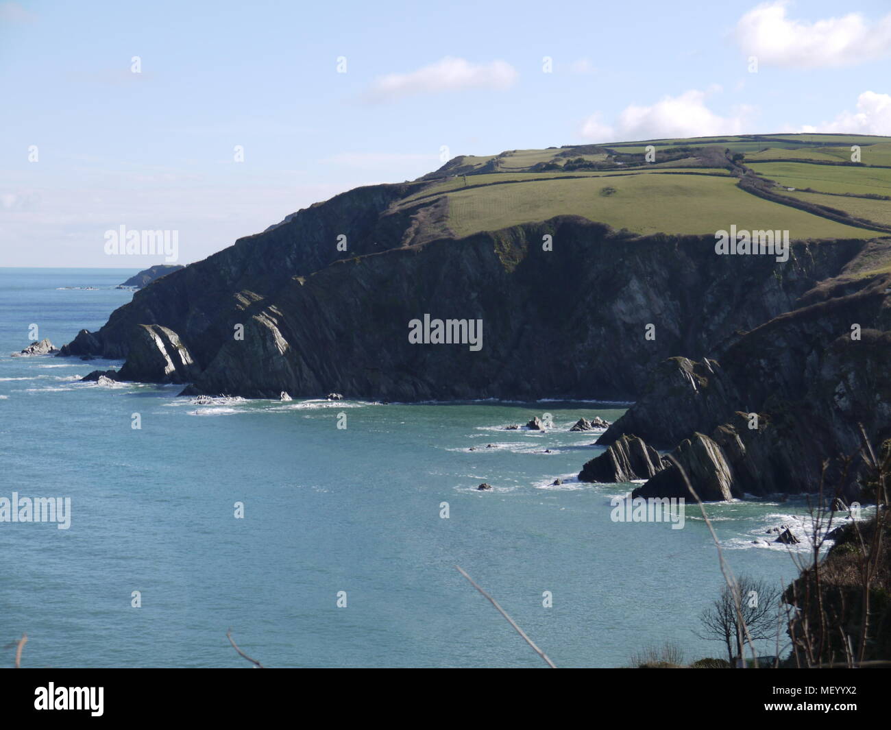 North Devon coast Stock Photo - Alamy