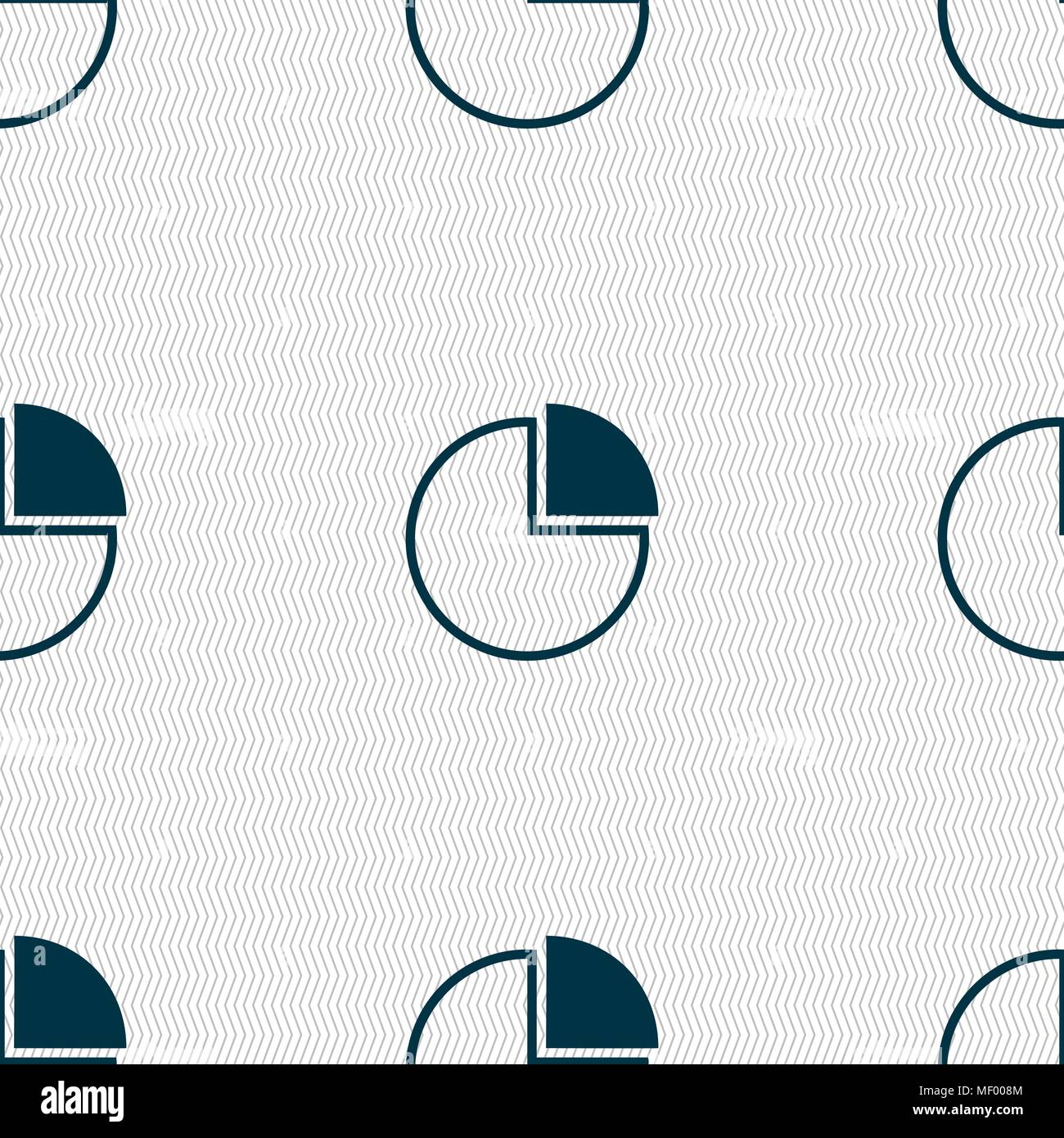 Infographic icon sign. Seamless pattern with geometric texture. Vector ...