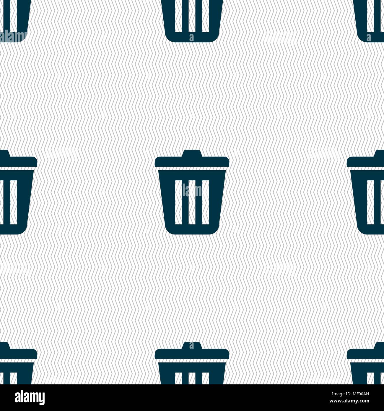 Rubbish seamless pattern garbage texture hi-res stock photography and ...