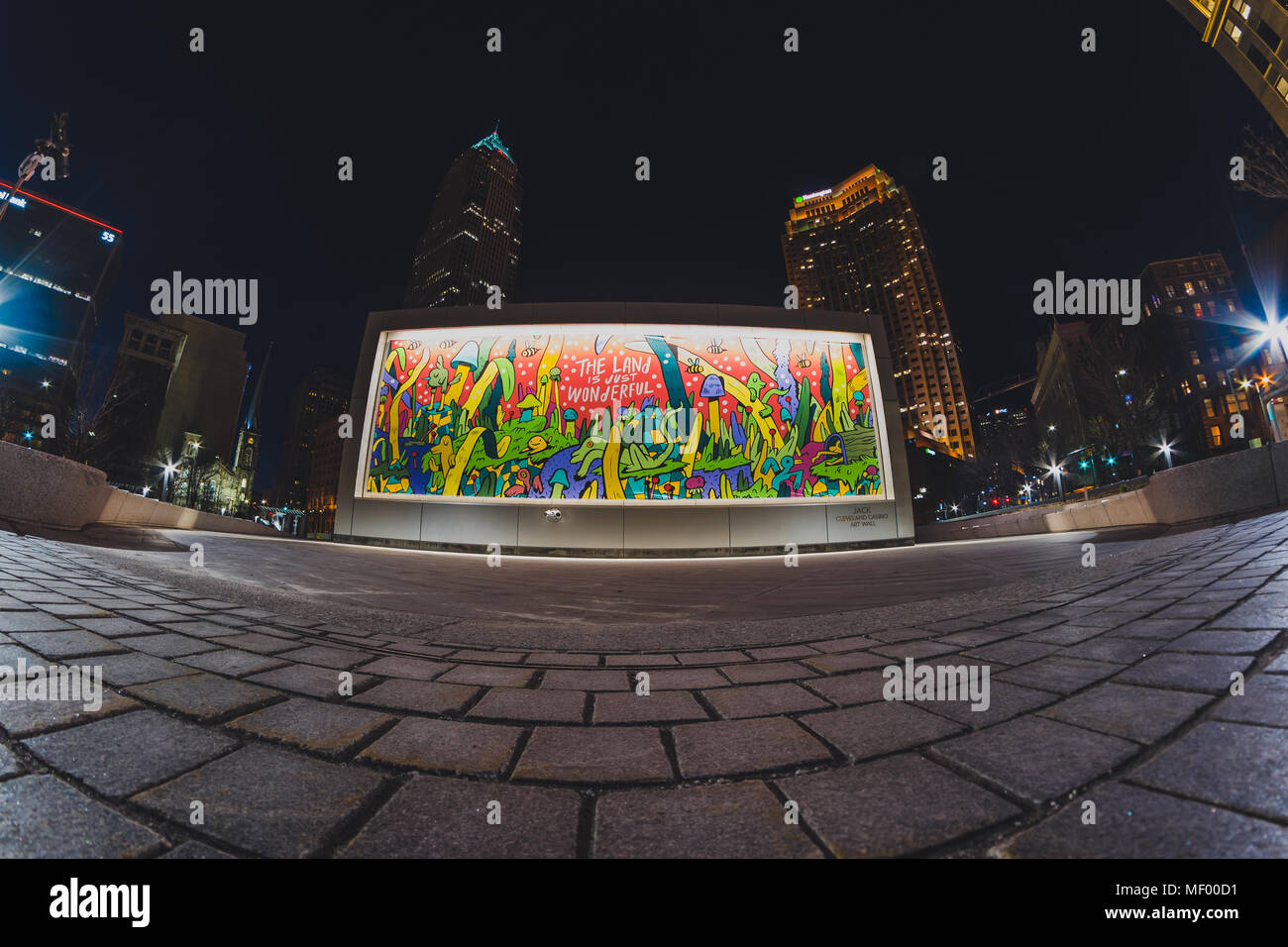 Cleveland Public Square Stock Photo - Alamy