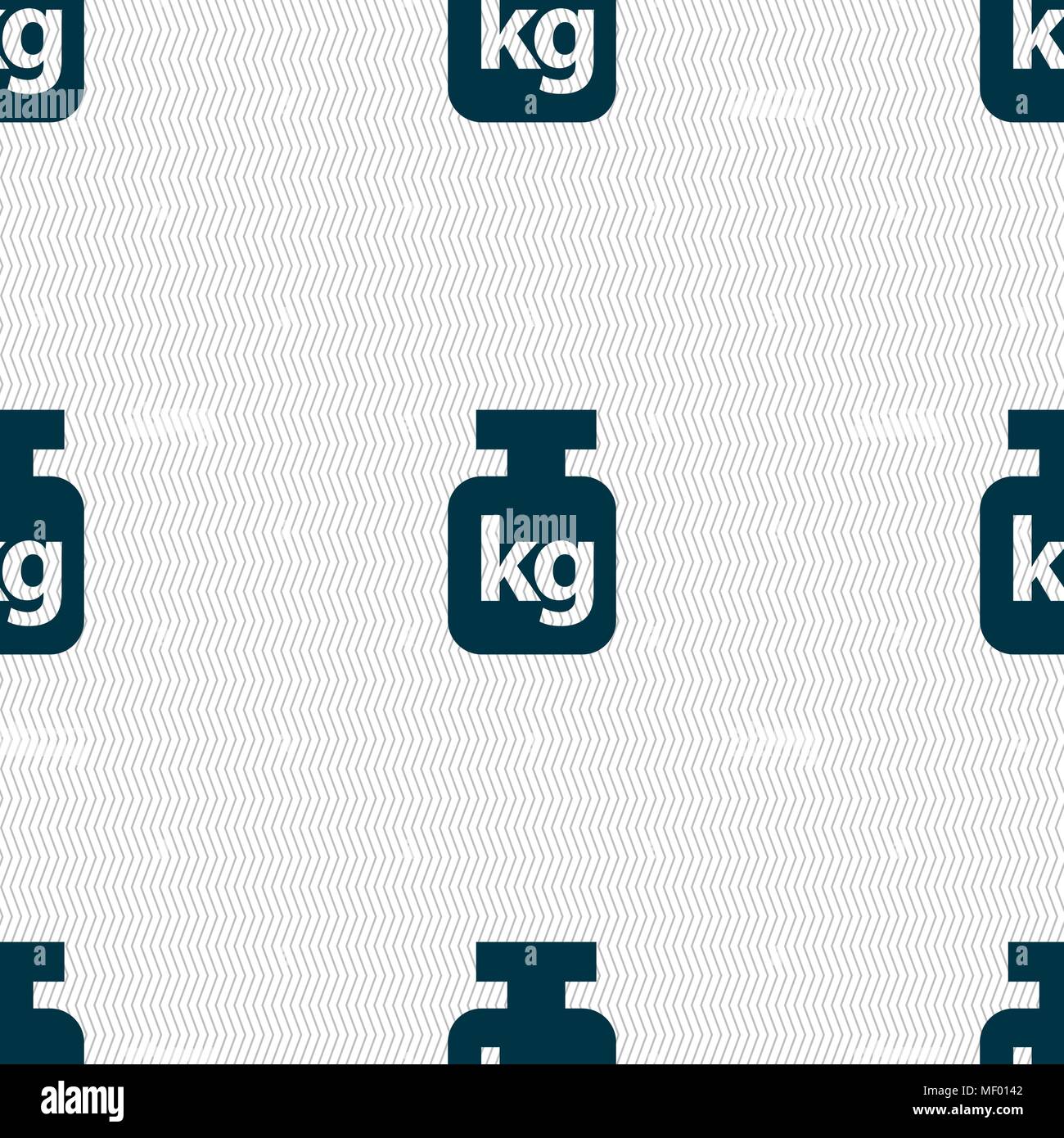 Weight sign. Seamless pattern with geometric texture. Vector ...