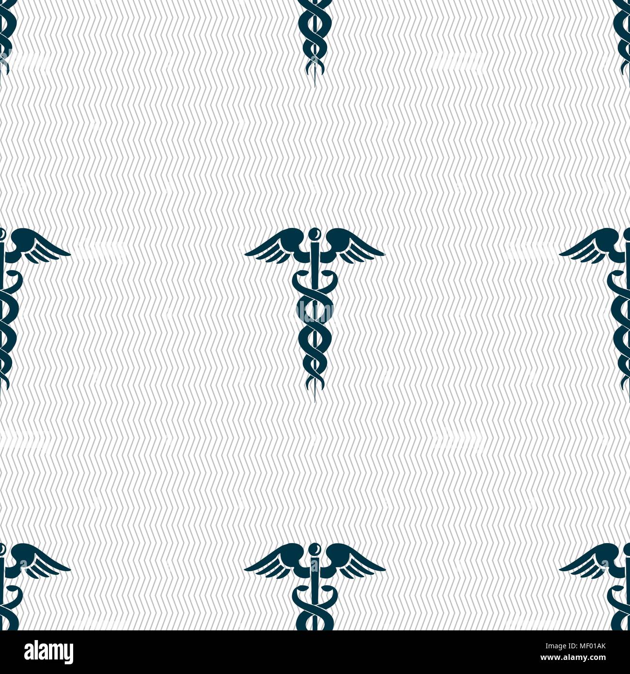 medicine sign. Seamless pattern with geometric texture. Vector ...