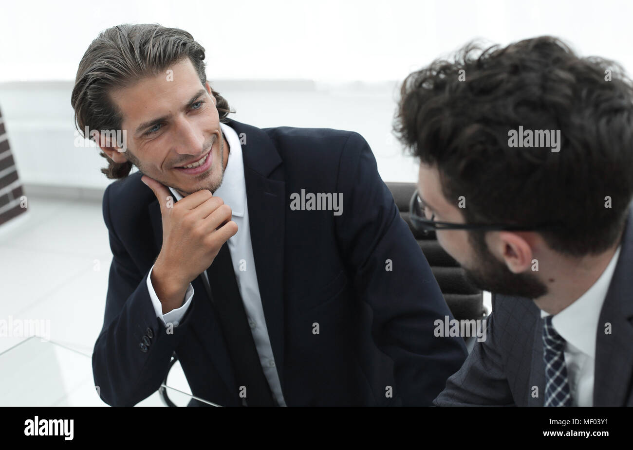 handshake reliable partners in the office Stock Photo - Alamy