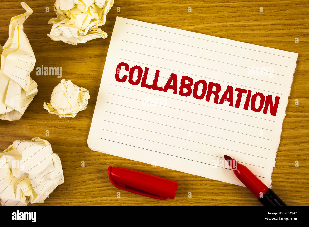 Word writing text Collaboration. Business concept for Global industries partnership with ...