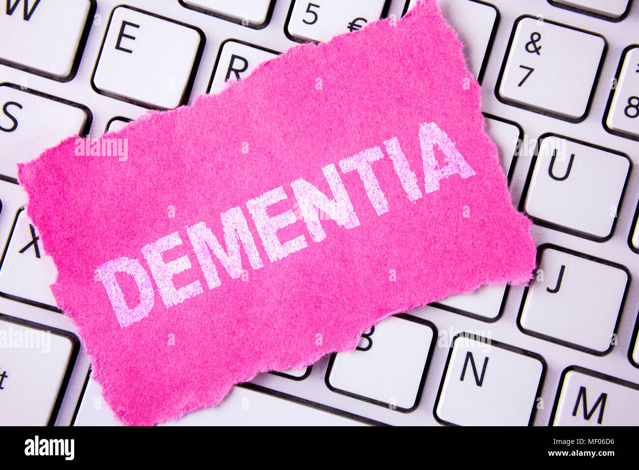Conceptual hand writing showing Dementia. Business photo showcasing ...
