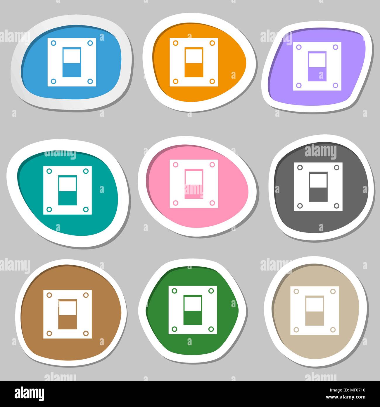 Power shutdown house Stock Vector Images - Alamy