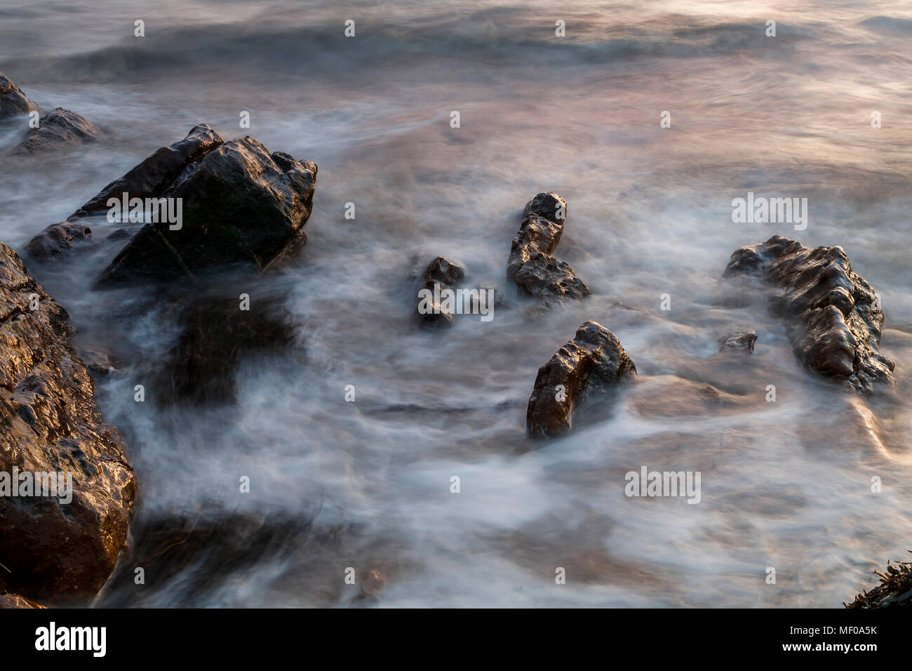 Dark wet rocks hi-res stock photography and images - Alamy