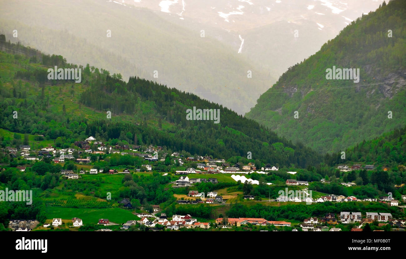 Views of the famous fjord of geirangerfjord, in Norway One of the most ...