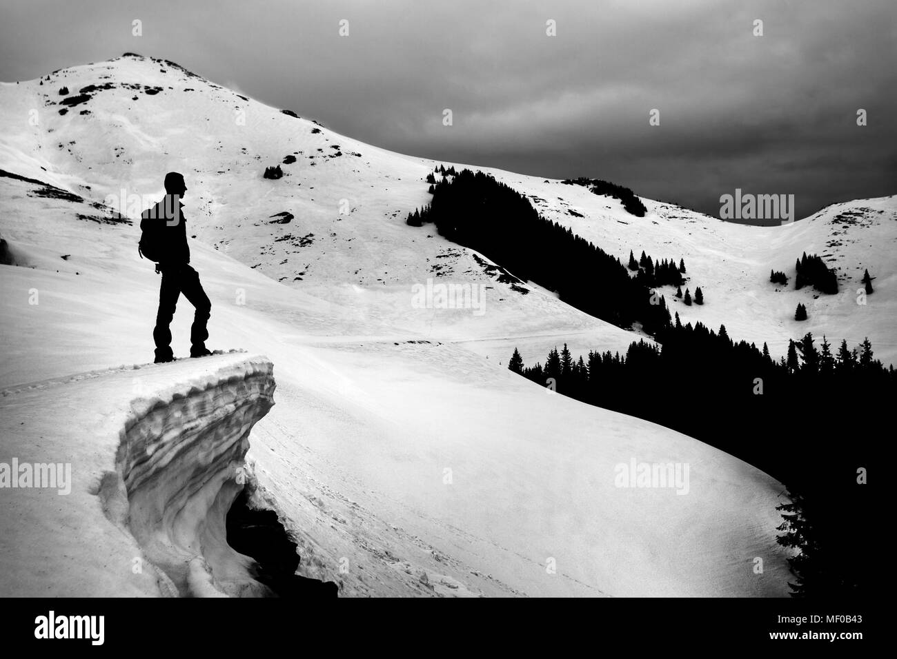 Snow cornice hi-res stock photography and images - Alamy