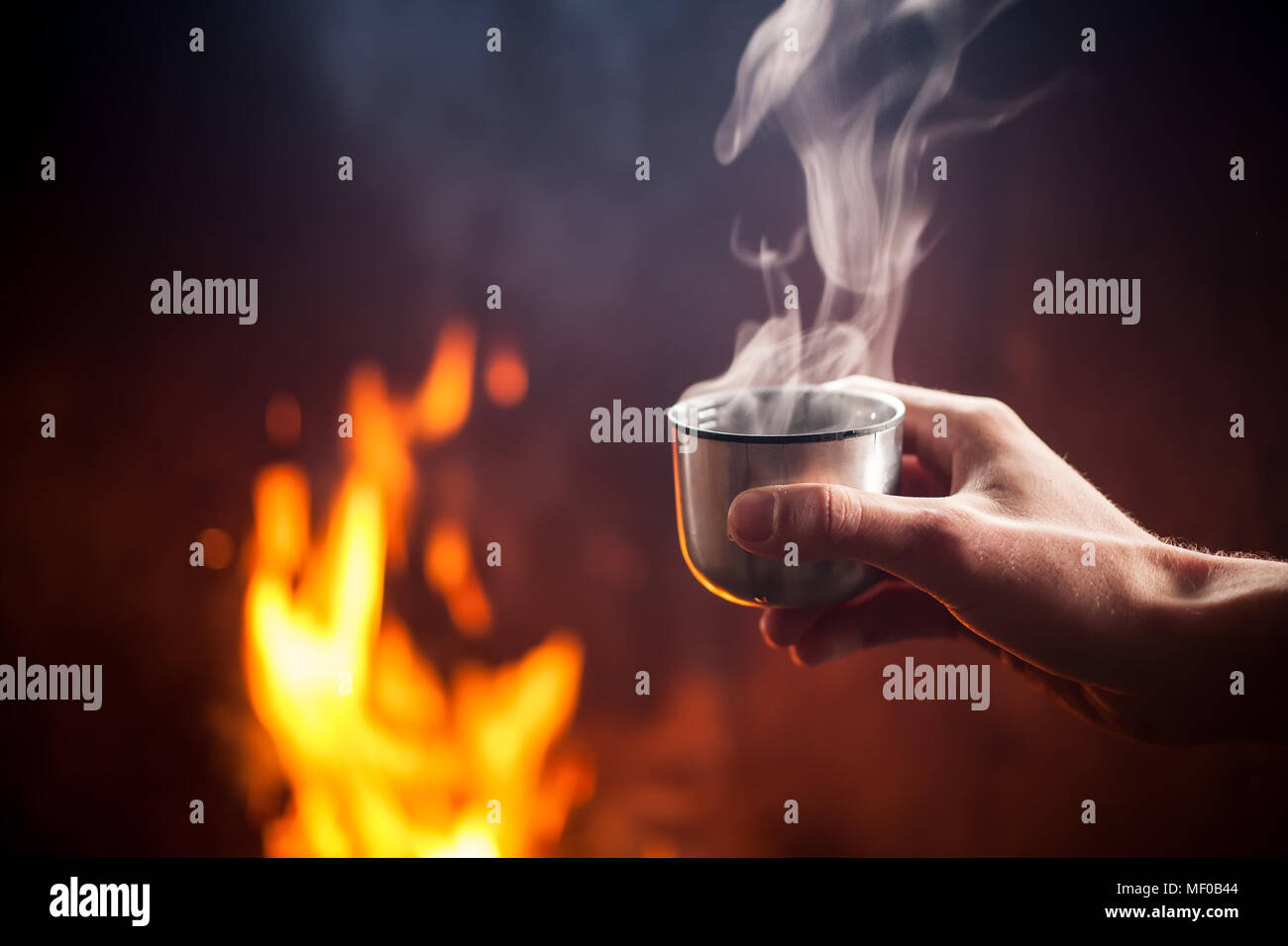 Fireside tea High Resolution Stock Photography and Images - Alamy
