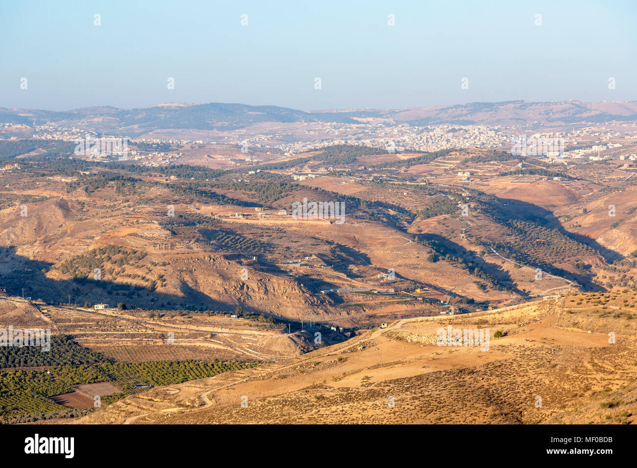 Rural landscape in Jordan Stock Photo - Alamy