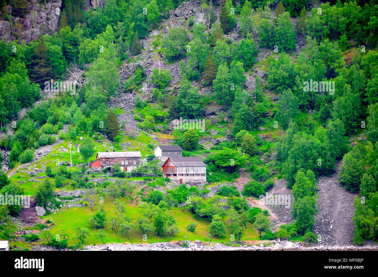 Views of the famous fjord of geirangerfjord, in Norway One of the most ...