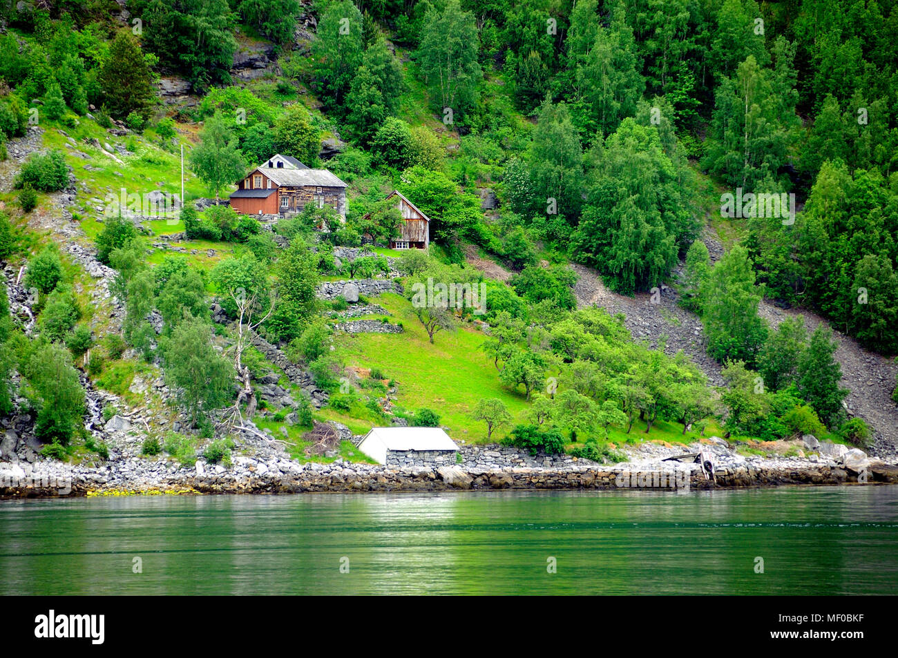 Views of the famous fjord of geirangerfjord, in Norway One of the most ...