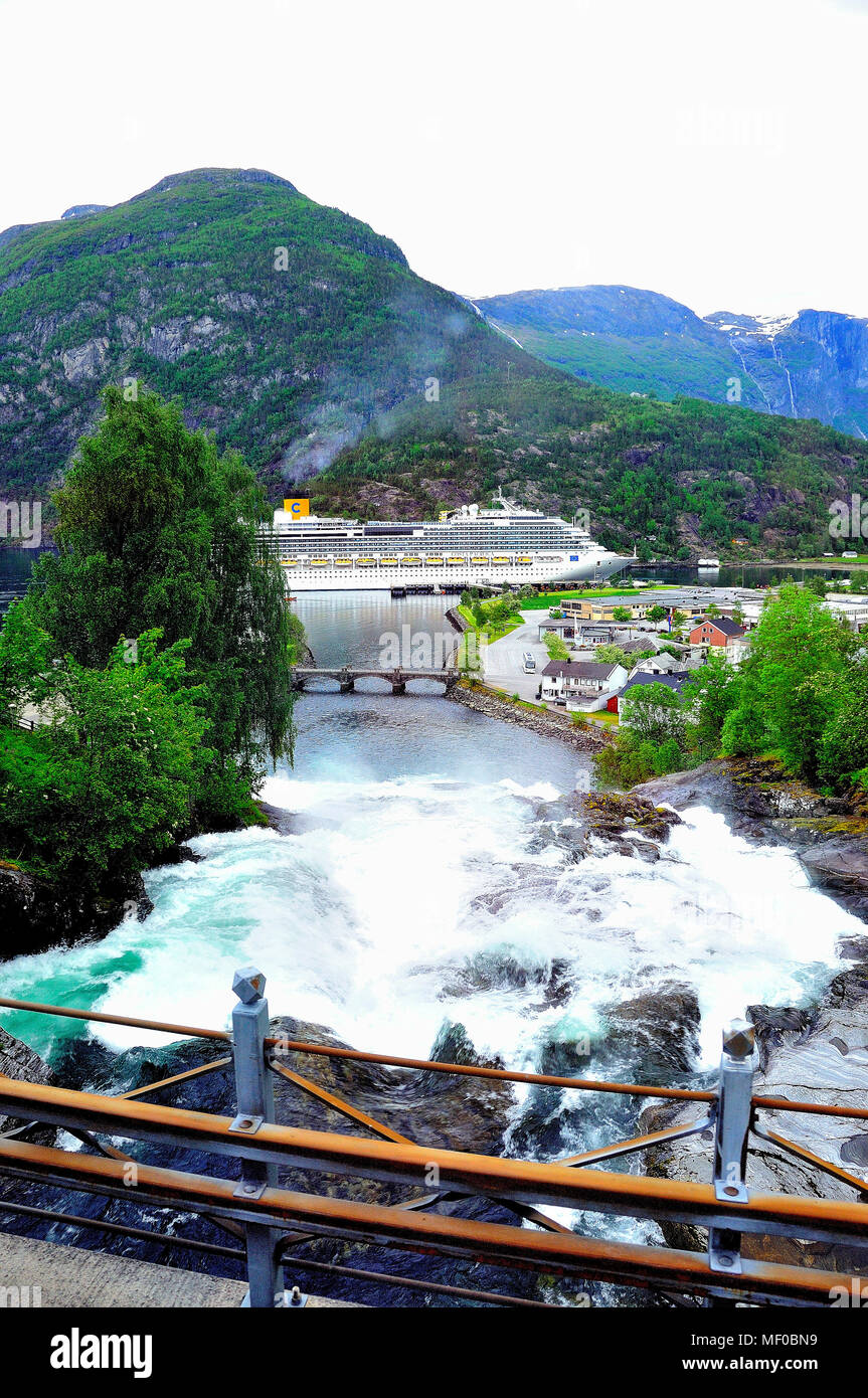 Views of the famous fjord of geirangerfjord, in Norway One of the most ...
