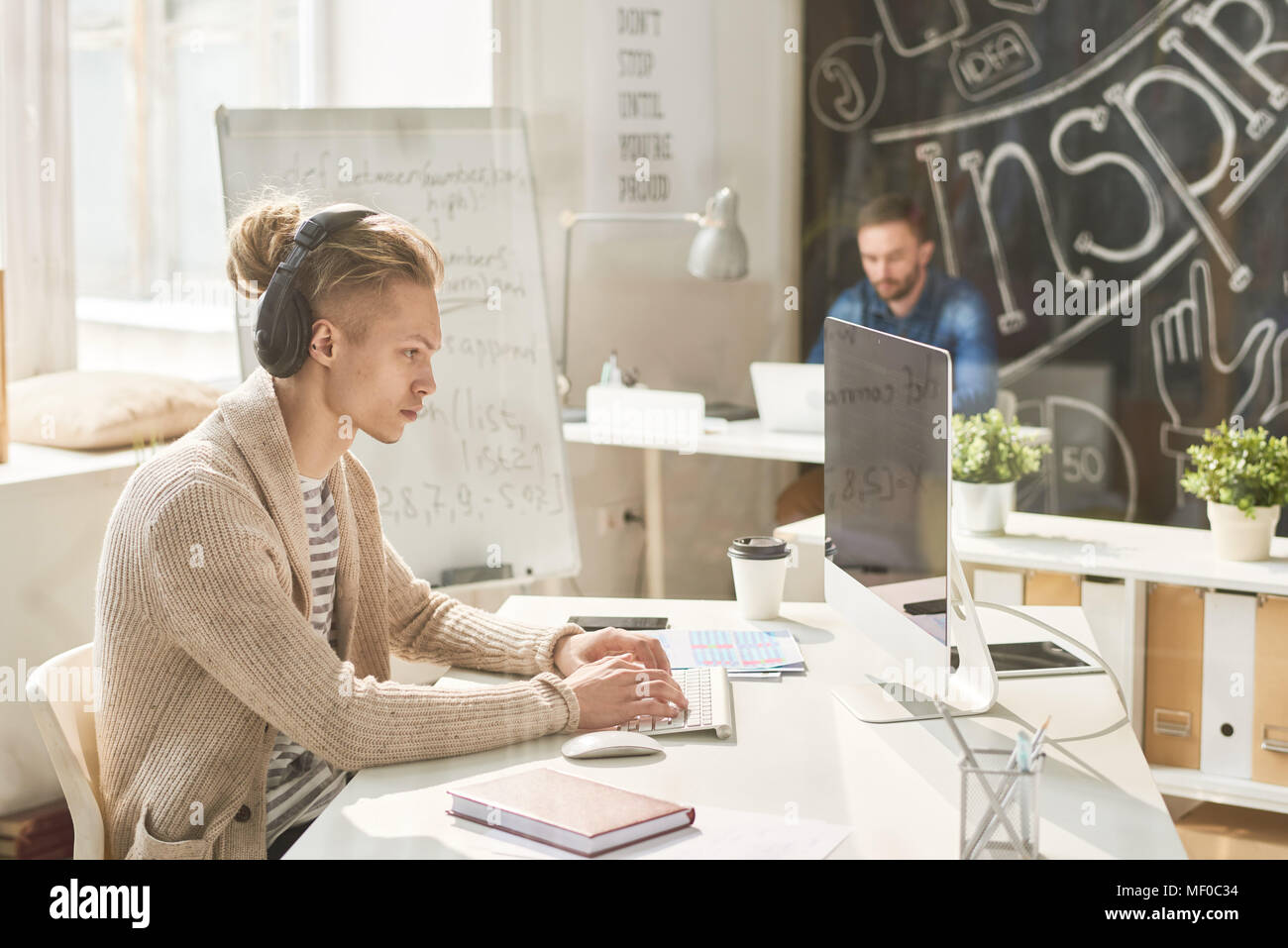 Creative workspace for talented staff Stock Photo - Alamy