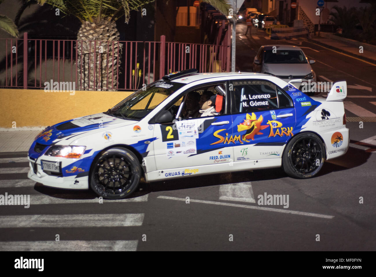 Mitsubishi lancer evolution 9 hi-res stock photography and images - Alamy