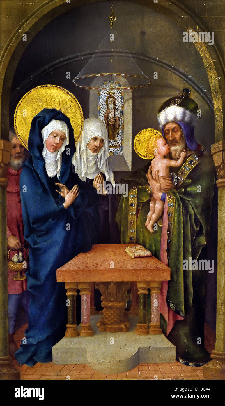 The presentation at the temple. Stefan Lochner 1410 - 1451 Cologne ...
