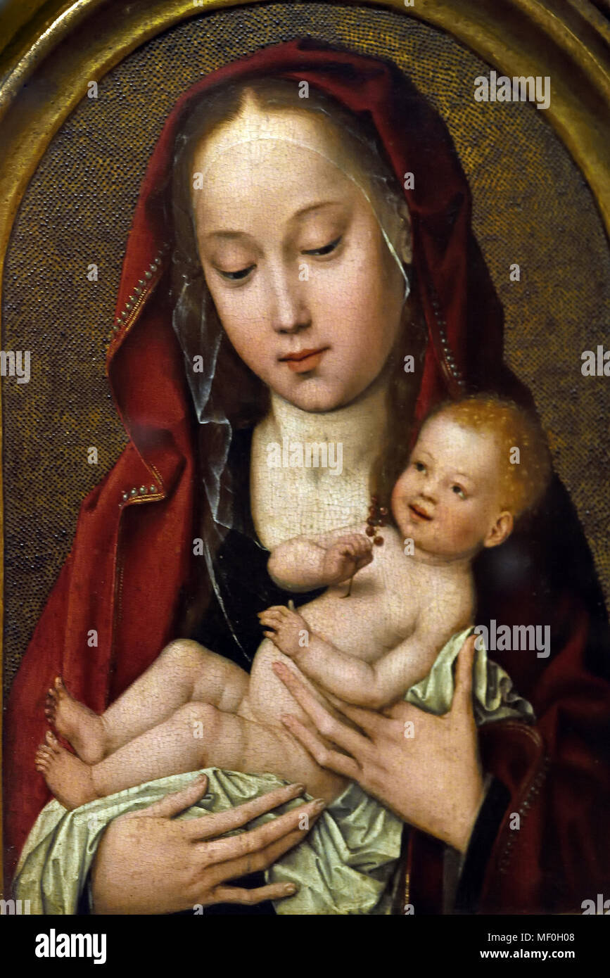 Virgin child 15th century artist hi-res stock photography and images - Alamy