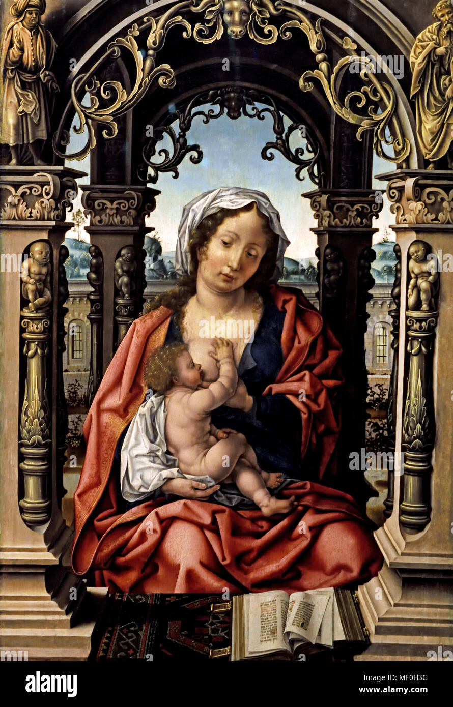 Circle of jan gossaert says mabuse hi-res stock photography and images ...