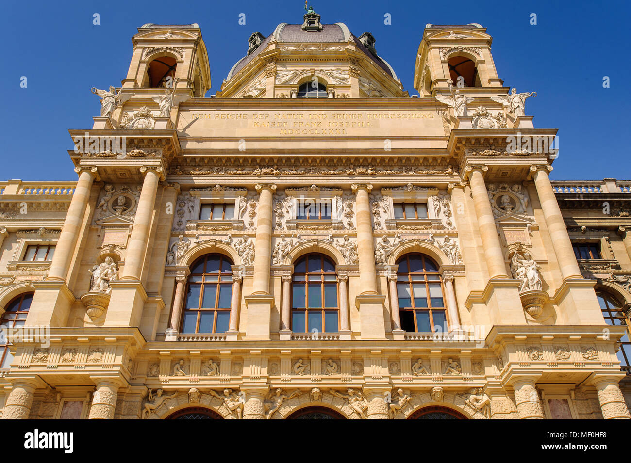 Building of the Kunsthistorisches Museum (Museum of Art History ...