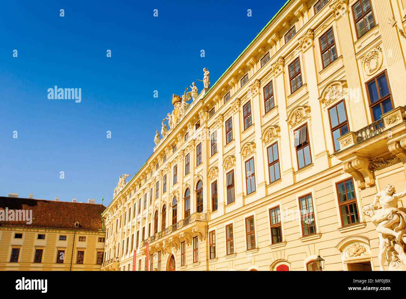The Prunksaal (State Hall), the central structure of the old imperial ...