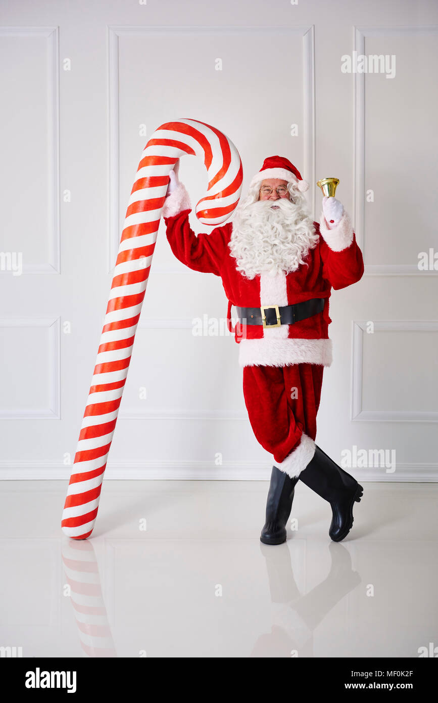 Santa claus candy cane man hi-res stock photography and images - Alamy