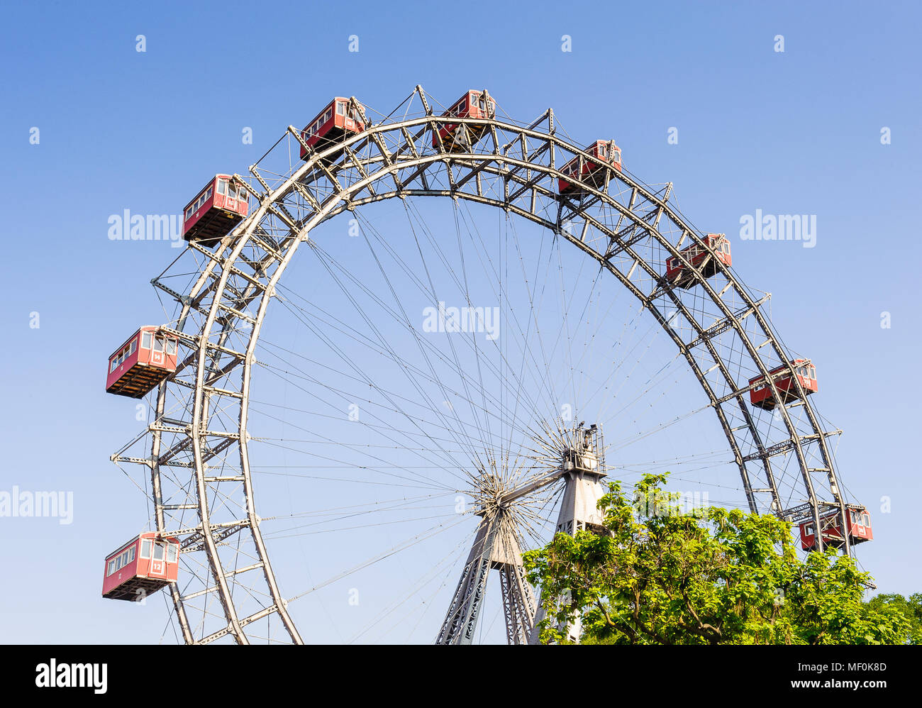 Observation wheel of Vienna, Austria Stock Photo - Alamy